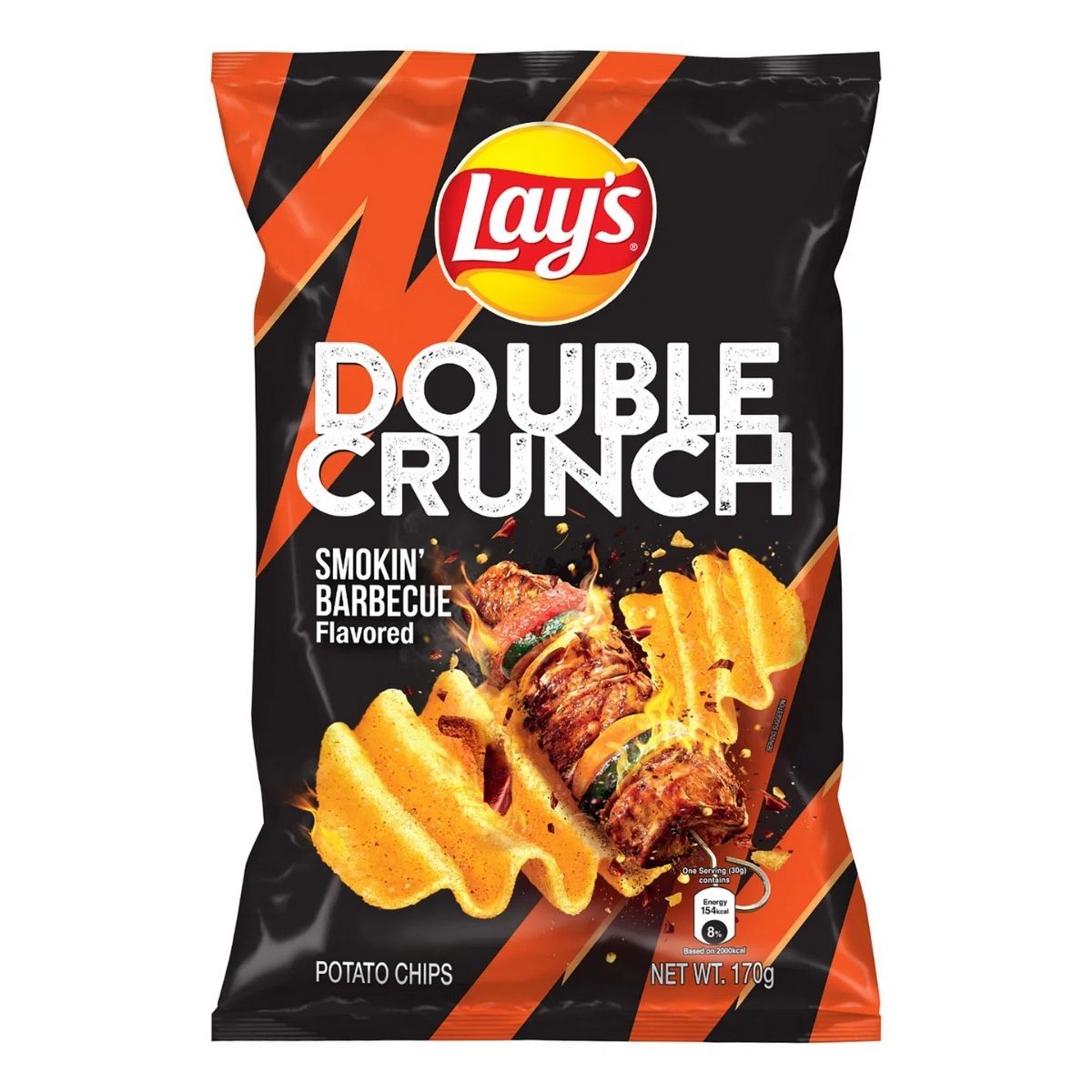 Lay's Double Crunch Smokin' Barbecue 170g – uMart Singapore
