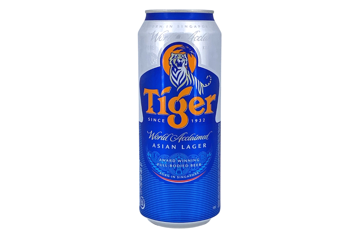 Tiger Asian Lager (Can) alc. 5.0% 490ml – uMart Singapore